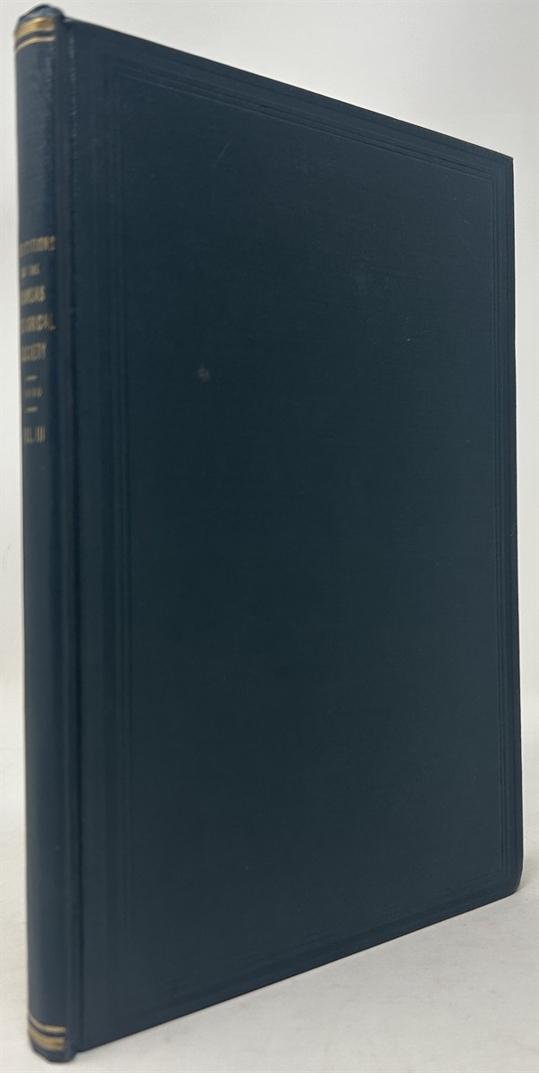 Publications of the Kansas State Historical Society, Volume 3 ...