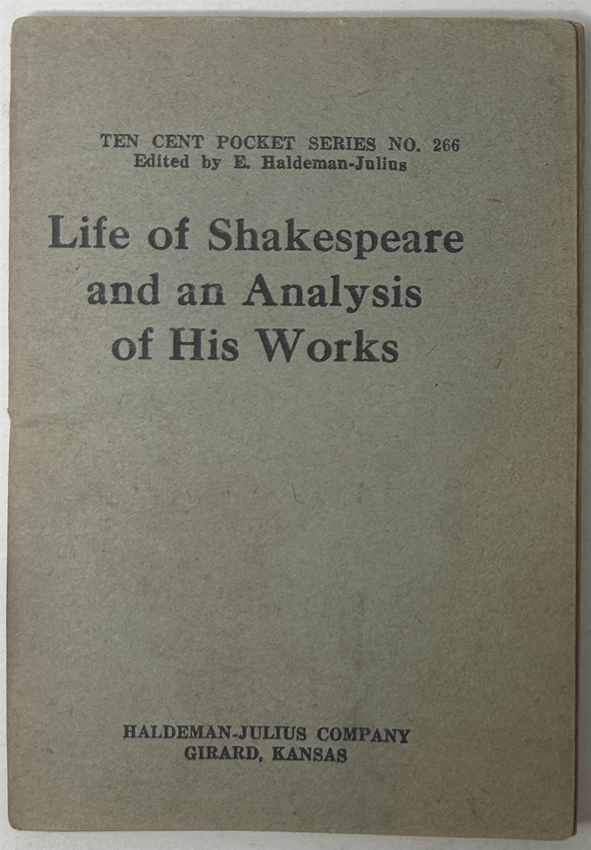 Life of Shakespeare and an Analysis of His Works