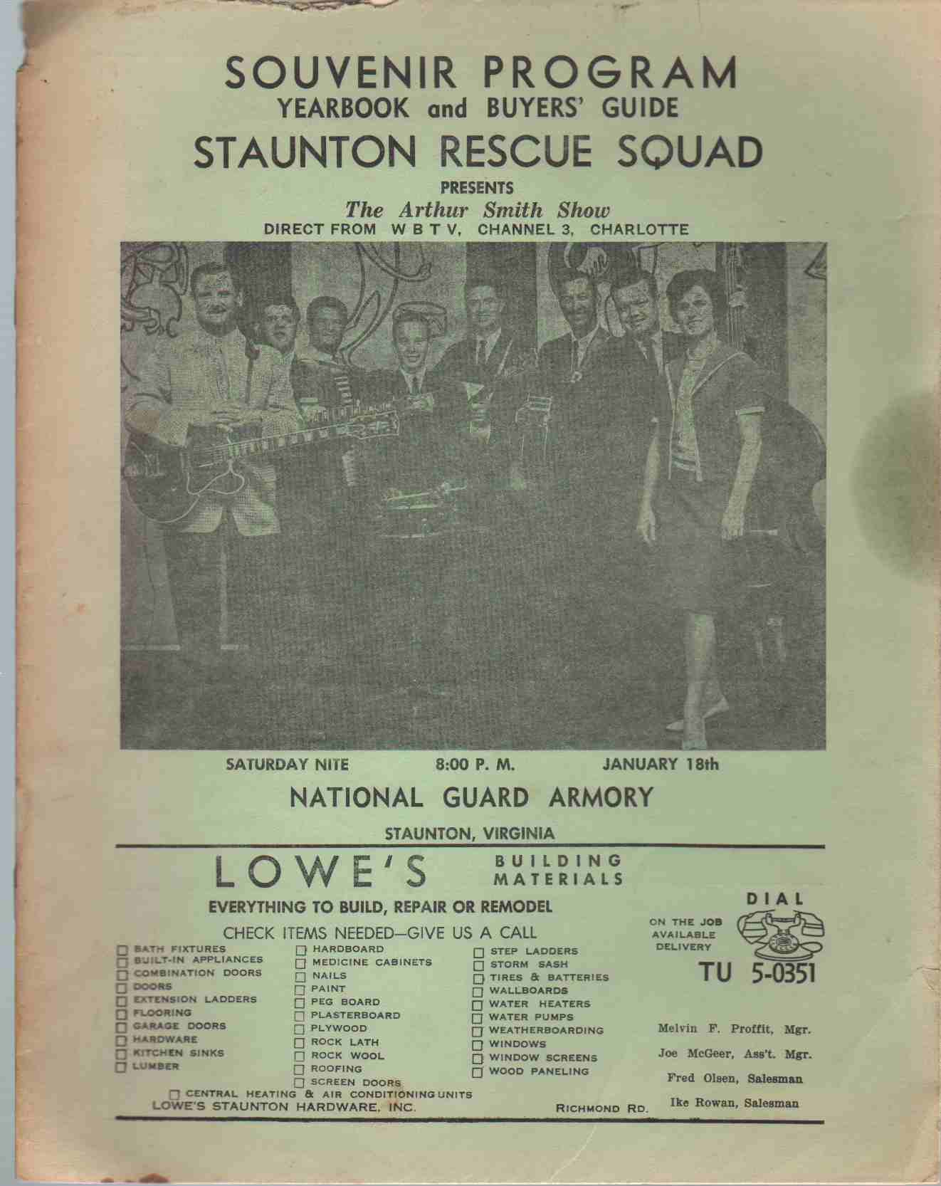 SOUVENIR PROGRAM Yearbook and Buyer's Guide