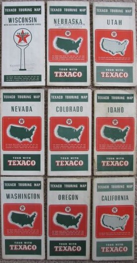 Texaco Touring Map: Nebraska [Road Map]