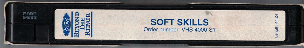 Ford, Beyond the Repair: Soft Skills [VHS]
