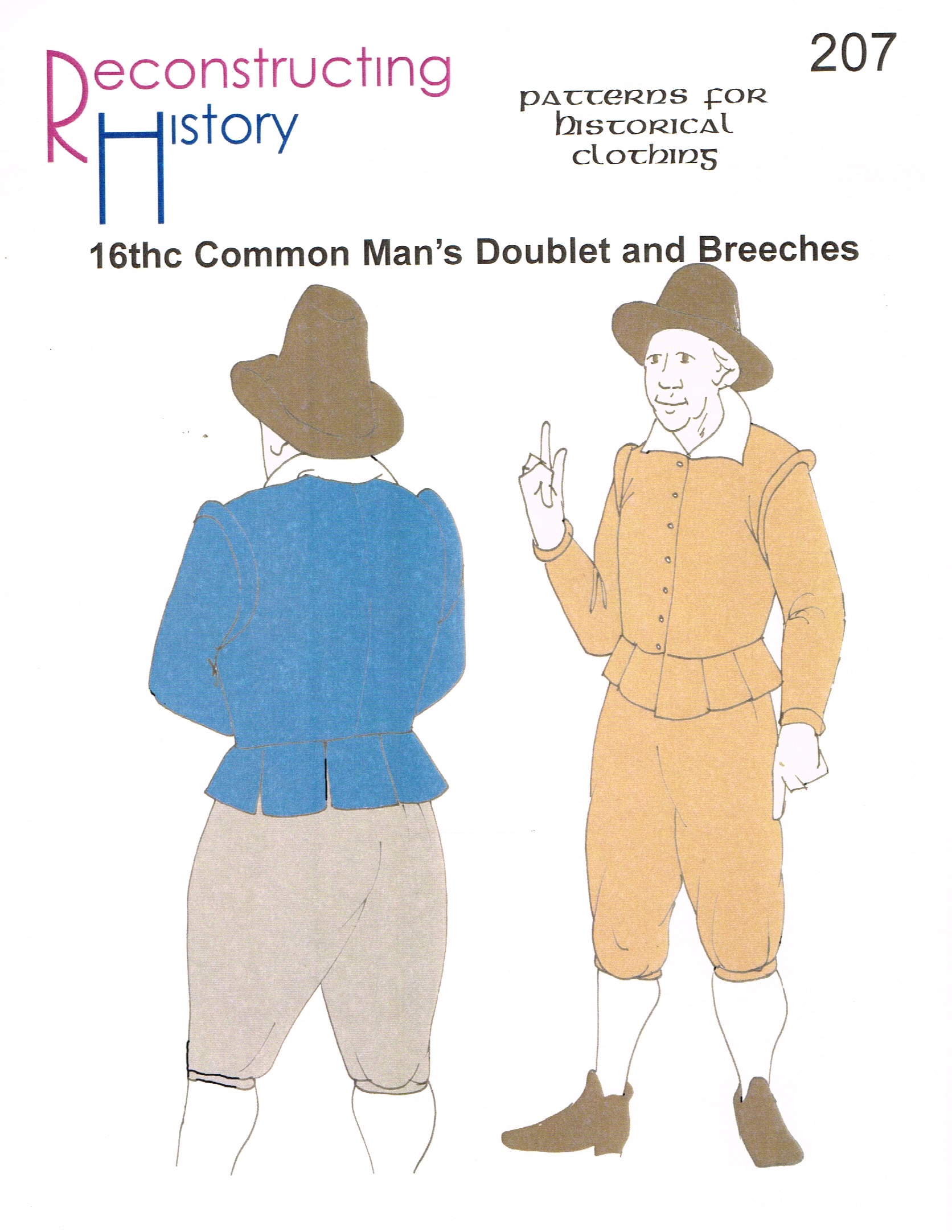 RH207: 16TH CENTURY COMMON MAN?S DOUBLET AND BREECHES