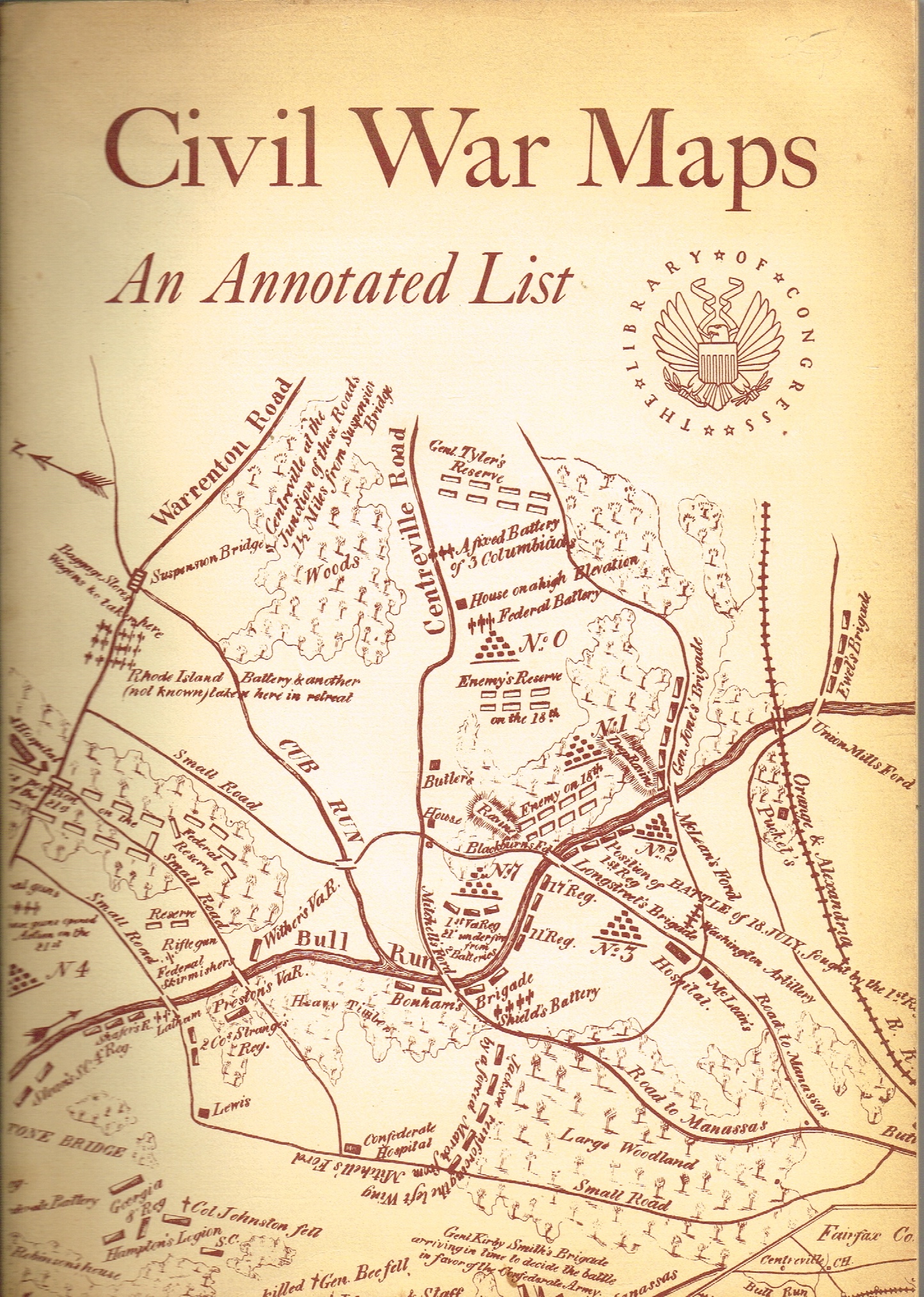 CIVIL WAR MAPS : AN ANNOTATED LIST OF MAPS AND ATLASES IN MAP ...