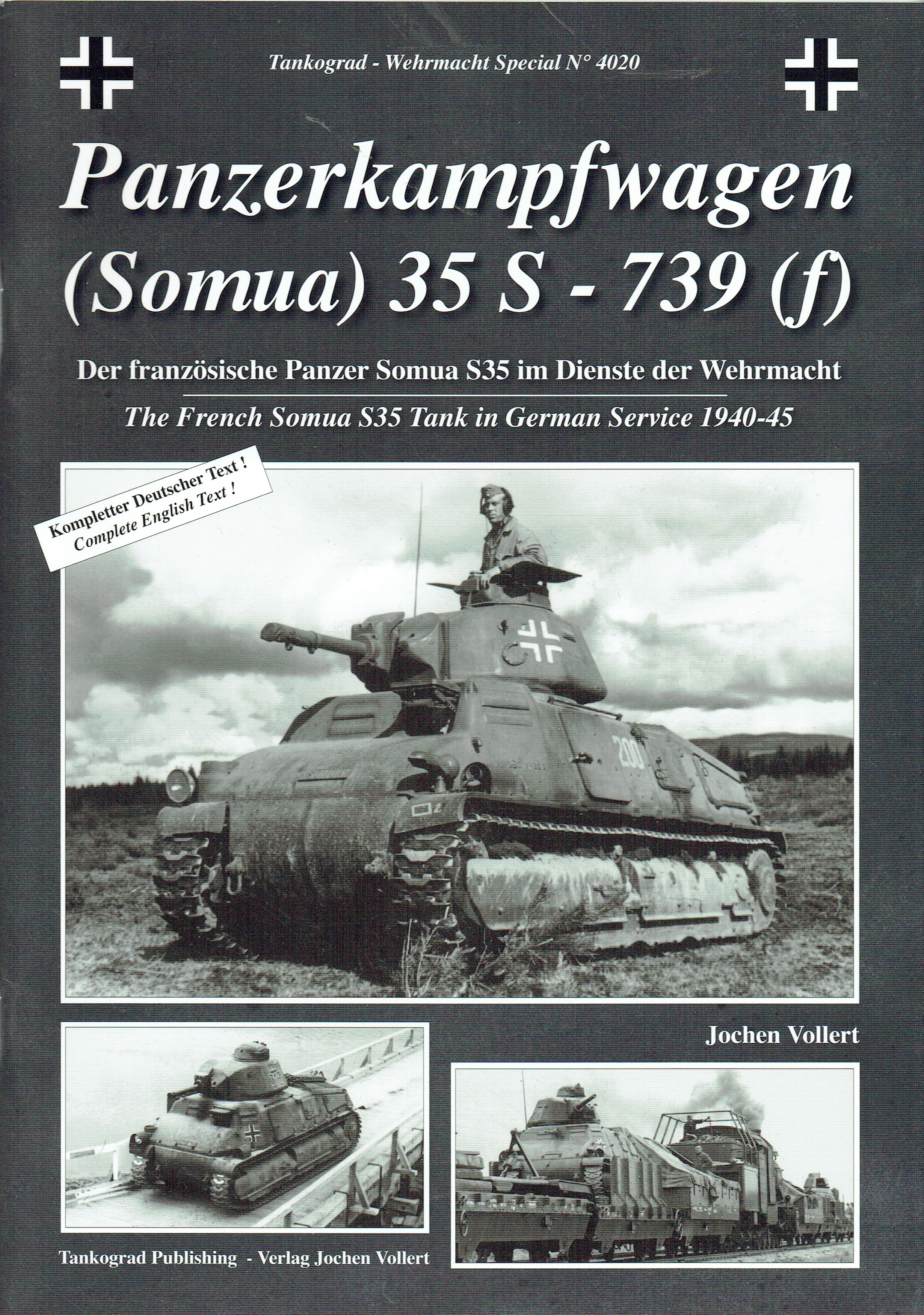 PANZERKAMPFWAGEN (SOMUA) 35S - 739 (F) : THE FRENCH SOMUA S35 TANK IN ...