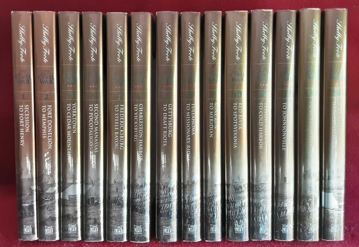SHELBY FOOTE, THE CIVIL WAR, A NARRATIVE (14 VOLUME SET)