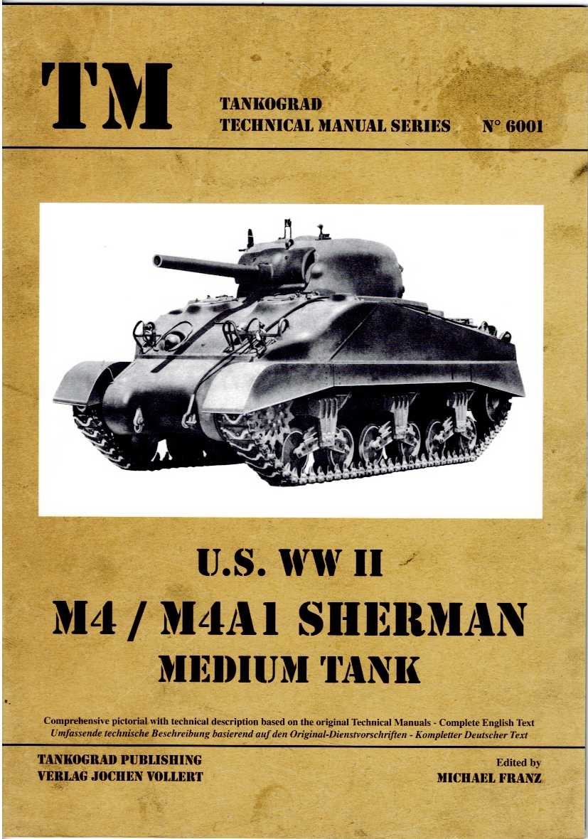 US WWII M4/M4A1 SHERMAN MEDIUM TANK