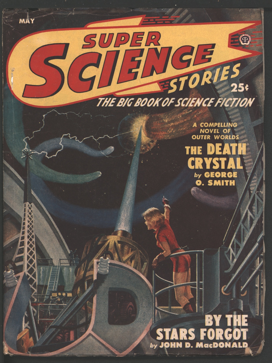 Super Science Stories 1950 May. Contains by the Stars Forgot