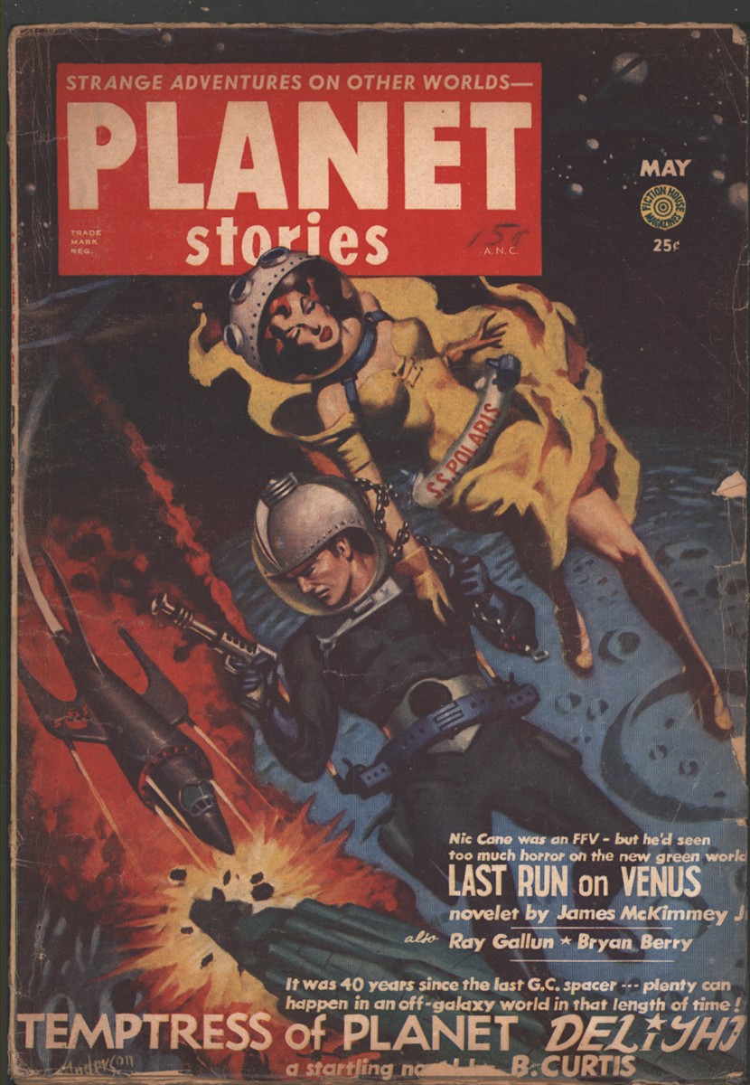 Planet Stories 1953 May. Contains the Infinites.