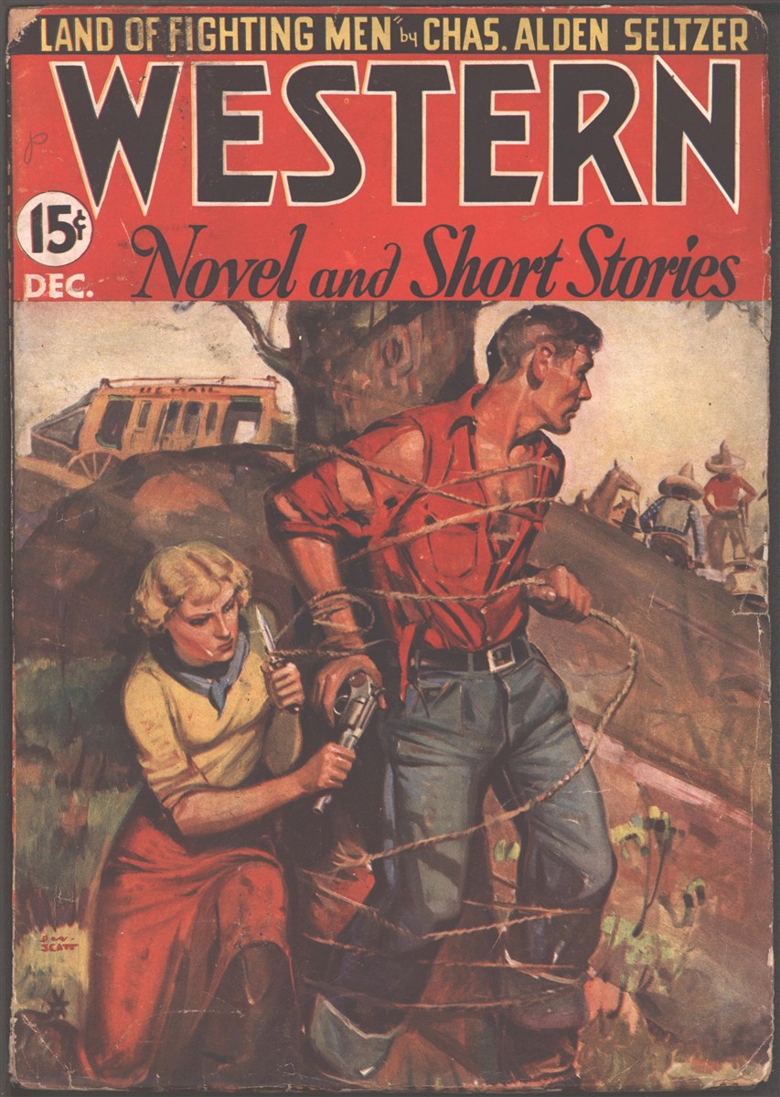 Western Novel and Short Stories 1935 December.