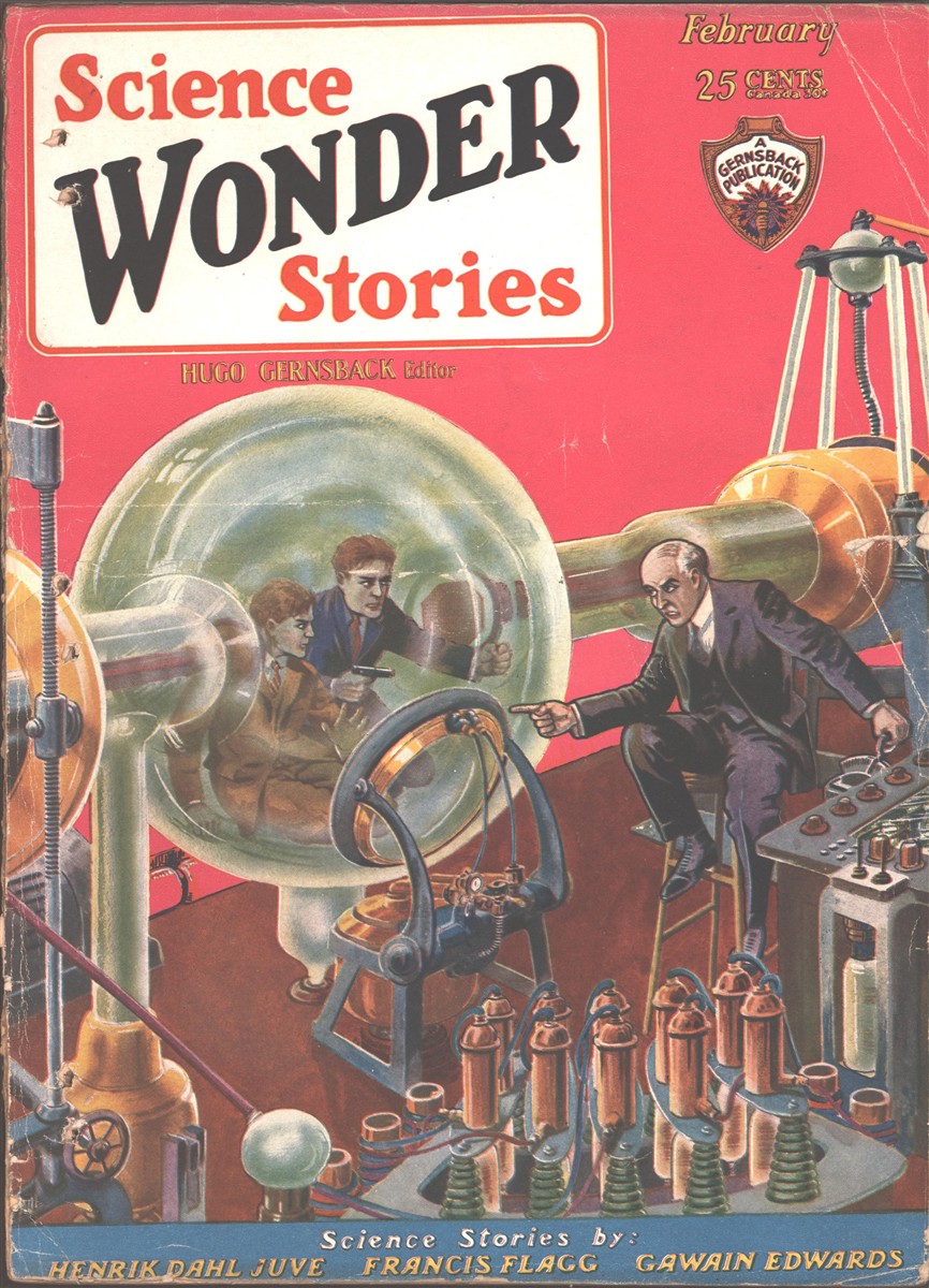 Science Wonder Stories 1930 February.