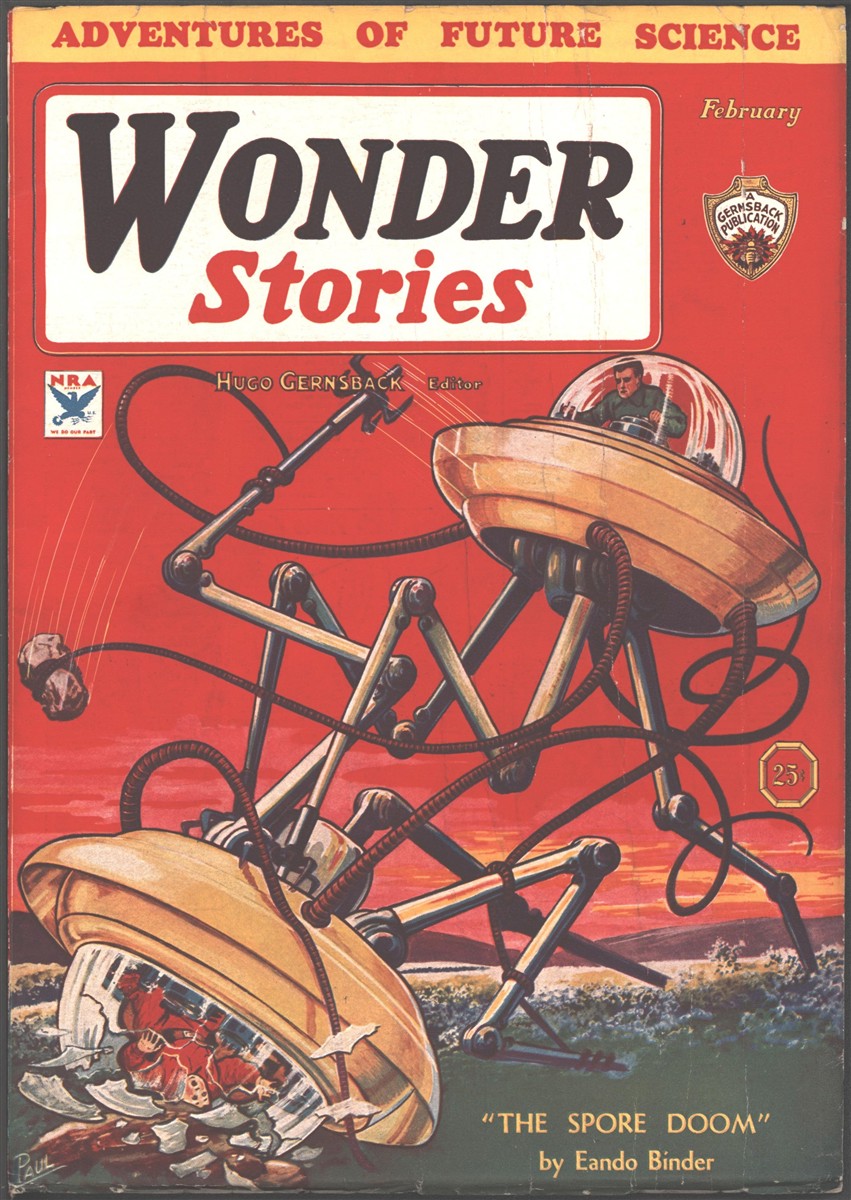 Wonder Stories 1934 February.