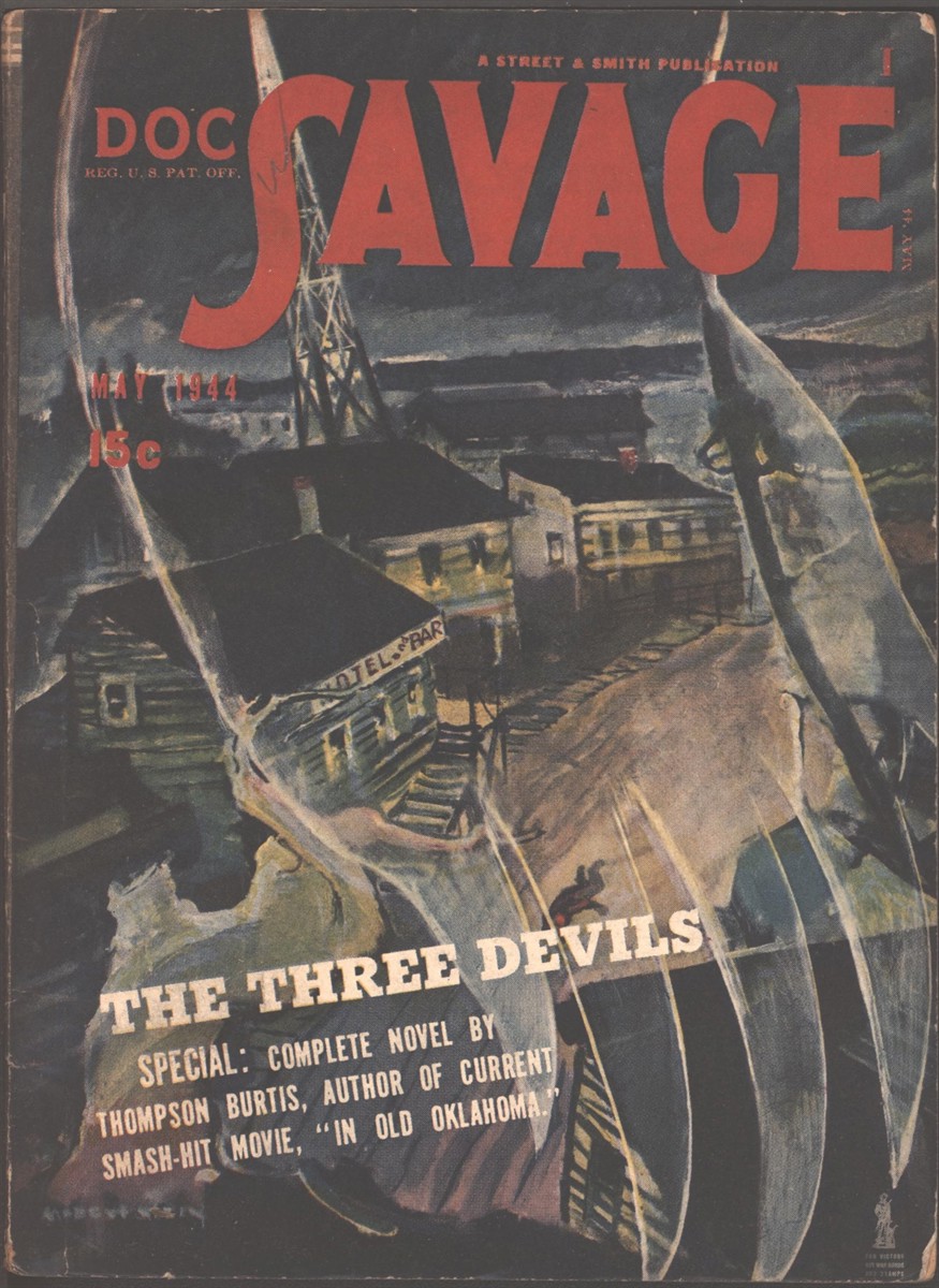 Doc Savage 1944 May. the Three Devils.