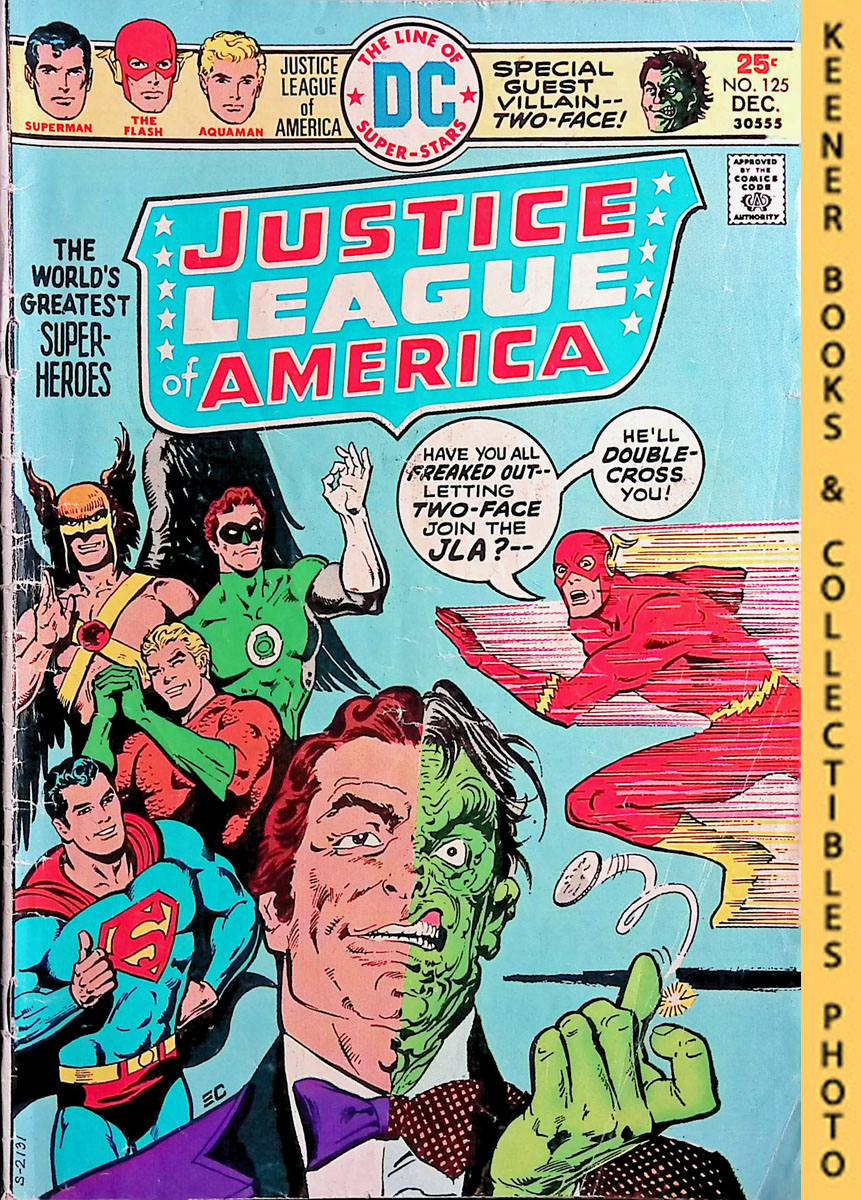 Justice League Of America Vol. 16 No. 125 (#125), December, 1975 DC Comics