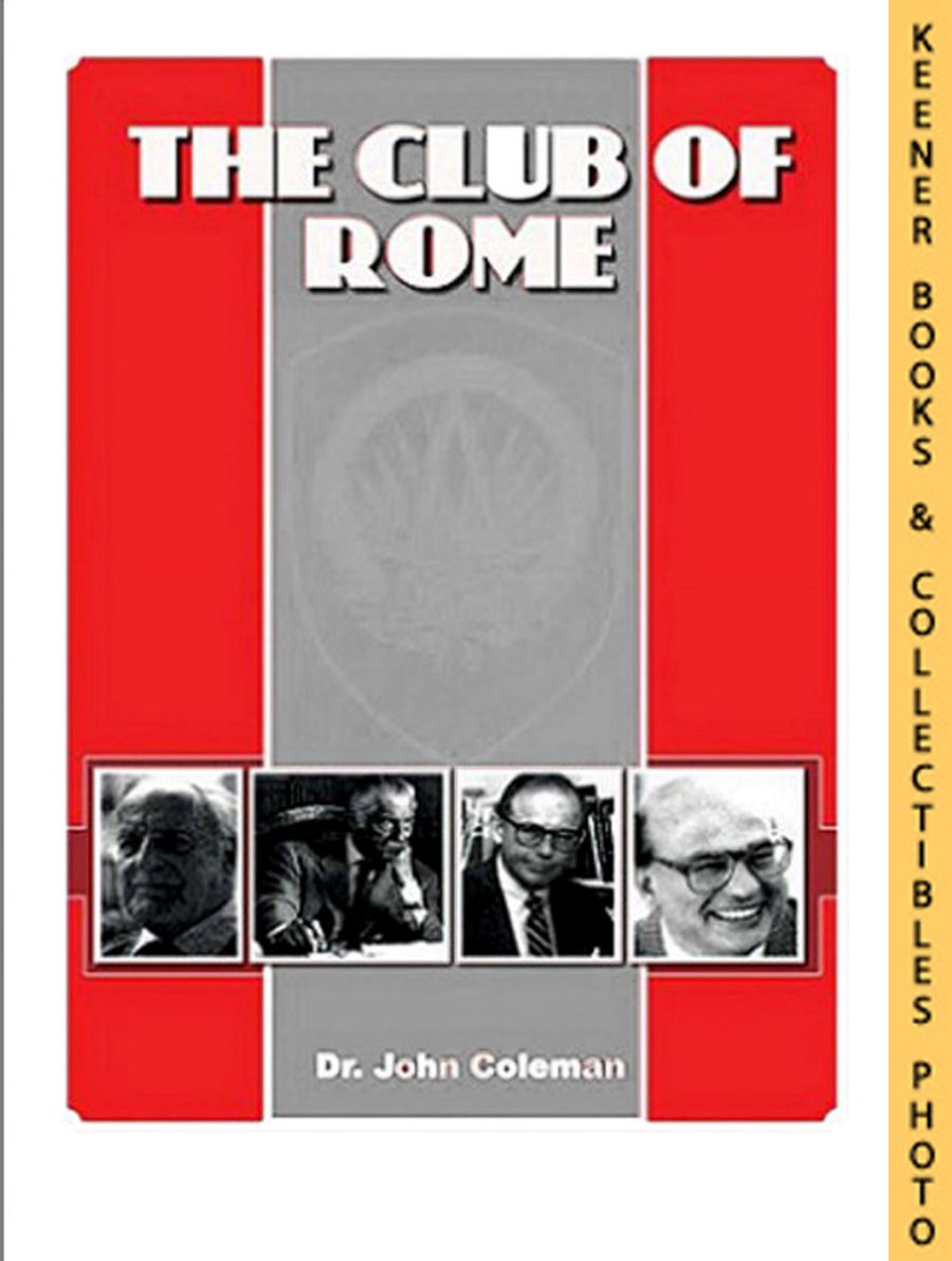THE CLUB OF ROME: Unabridged Binder Print Copy