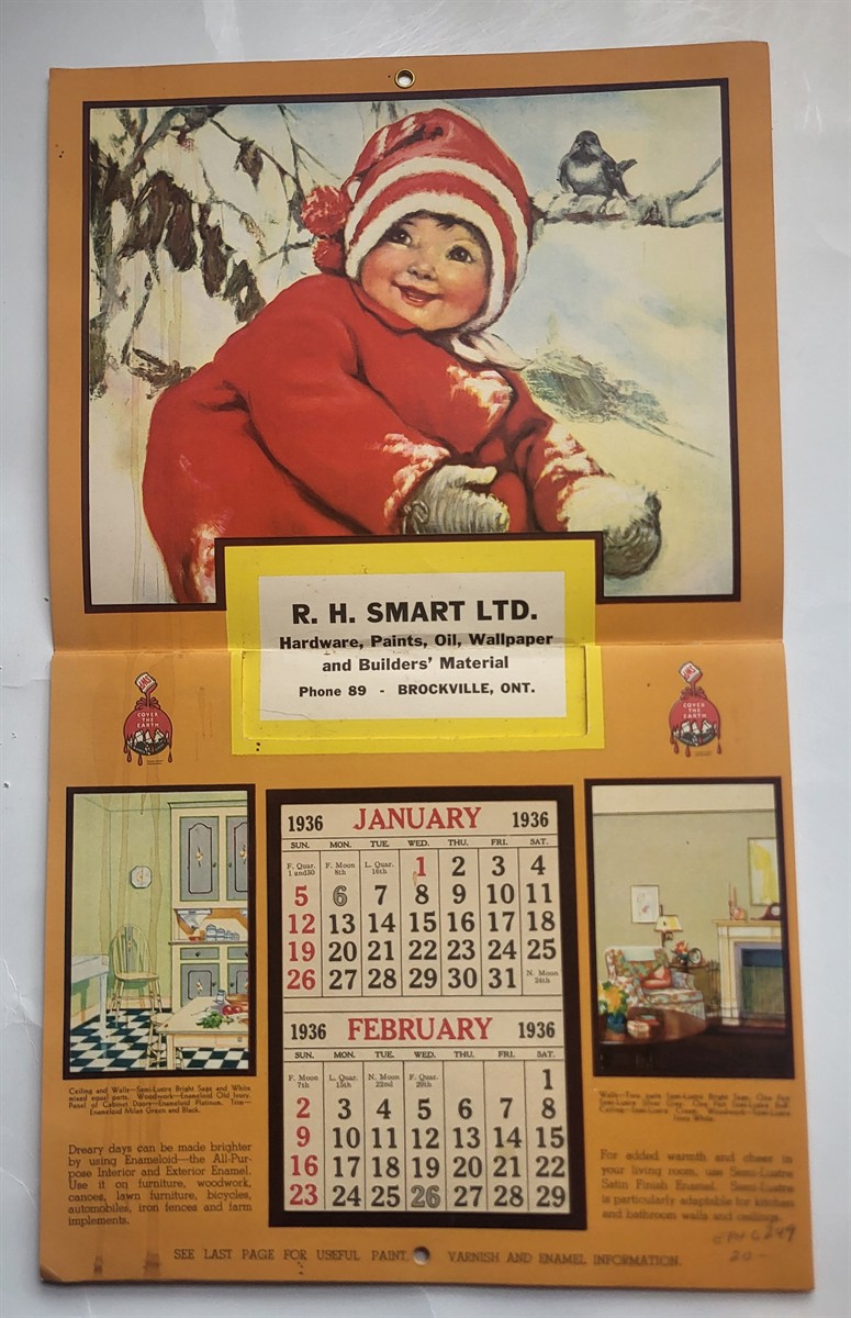 1936 Calendar