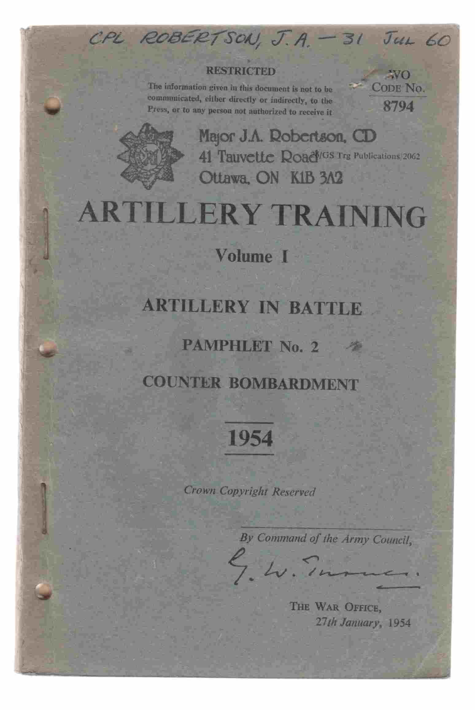 The Soviet Army Tactics and Organization 1949