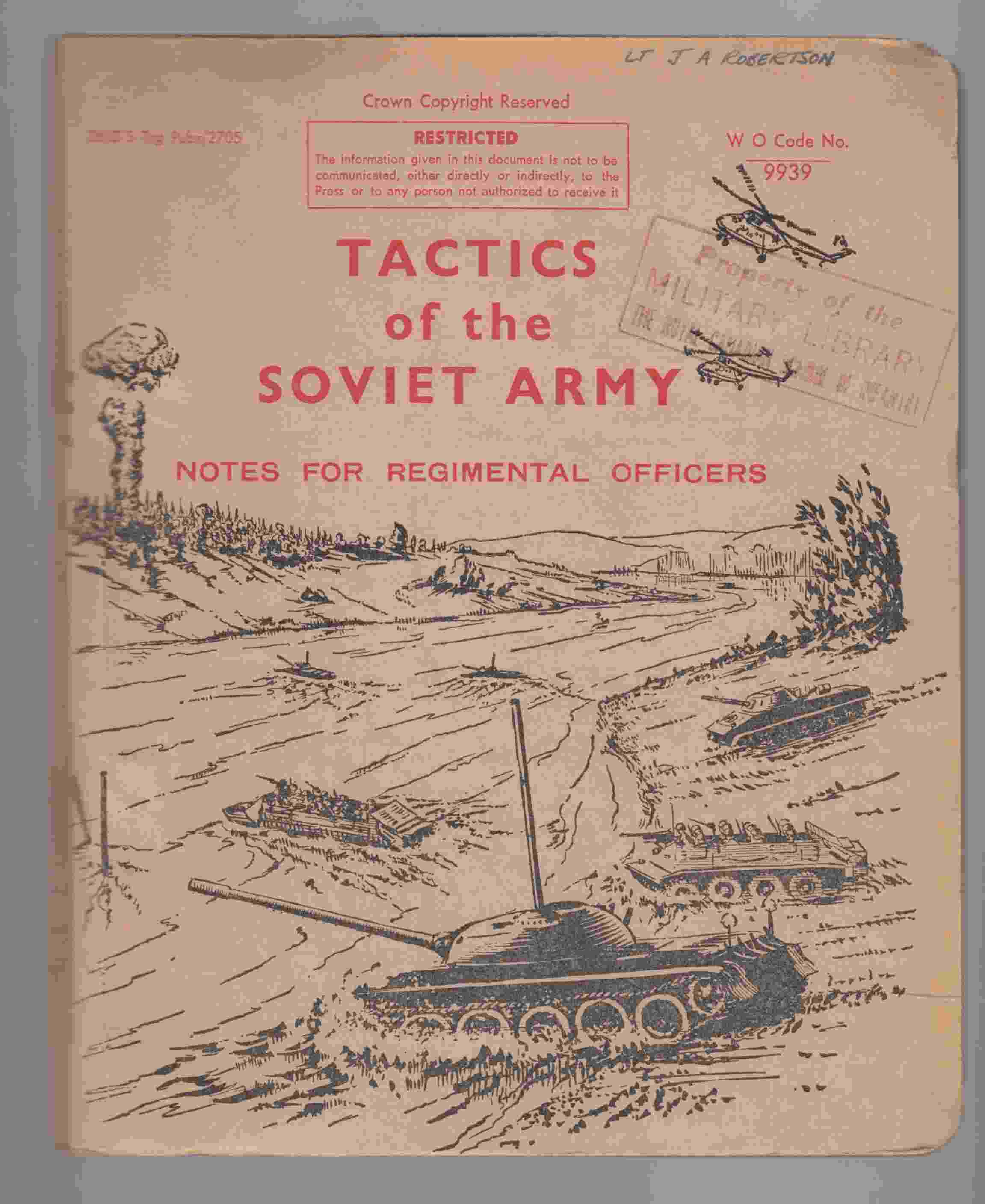 The Soviet Army Tactics and Organization 1949