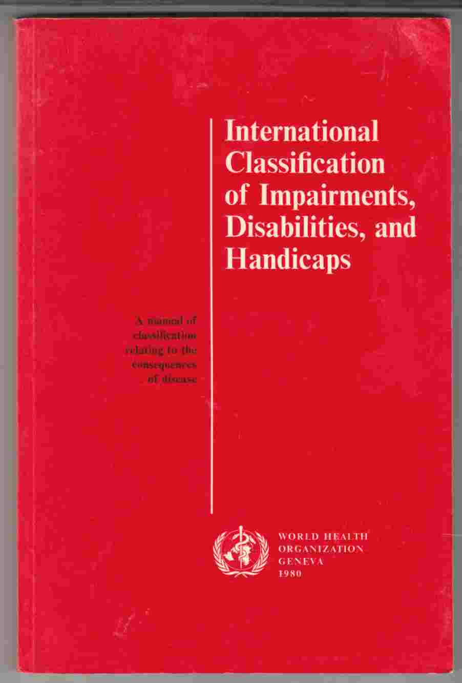 International Classification of Impairments, Disabilities, and ...