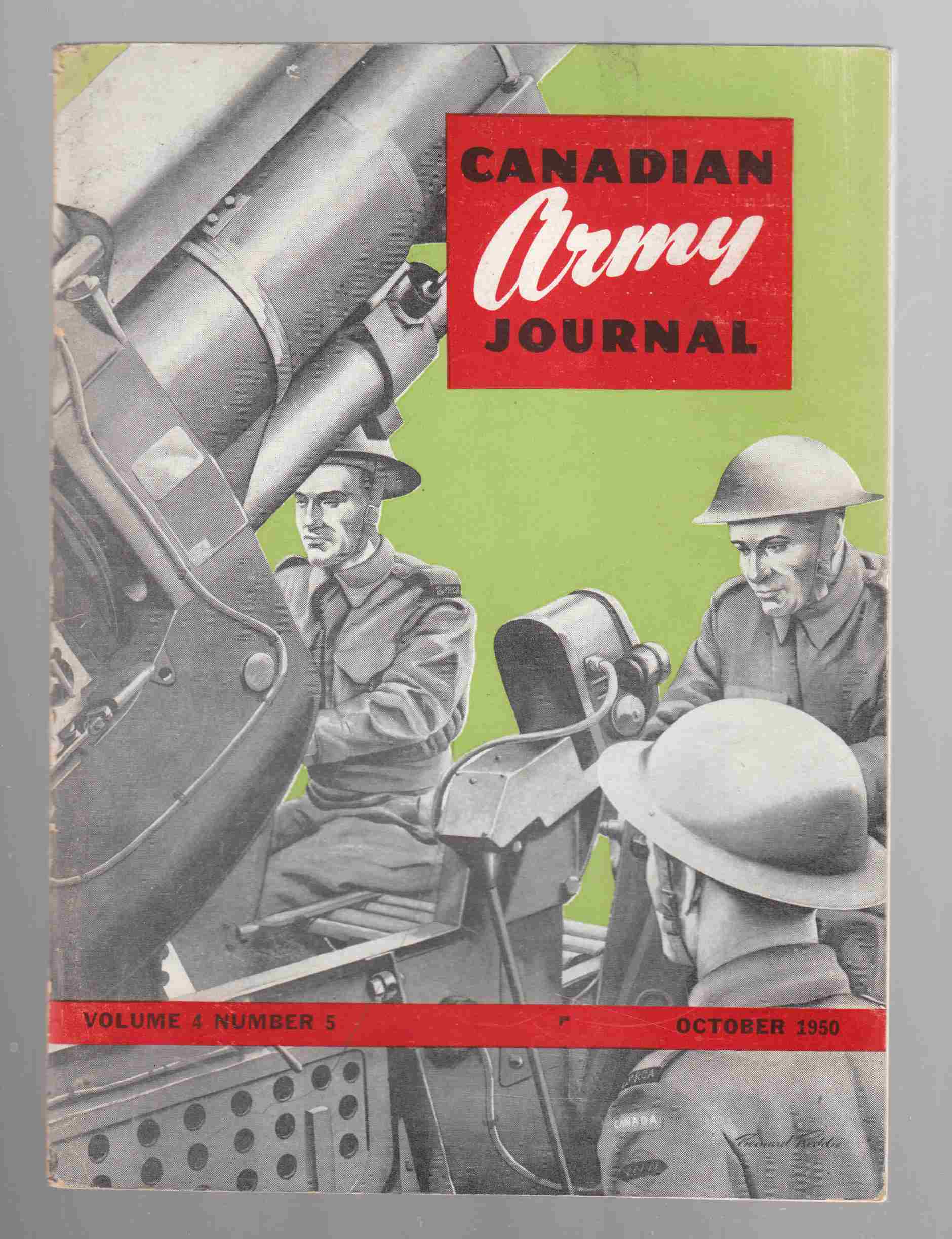 Canadian Army Journal Volume 4 Number 1 April 1950