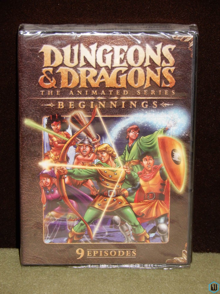 Dungeons & Dragons: The Animated Series BEGINNINGS (DVD, 2009) Sealed