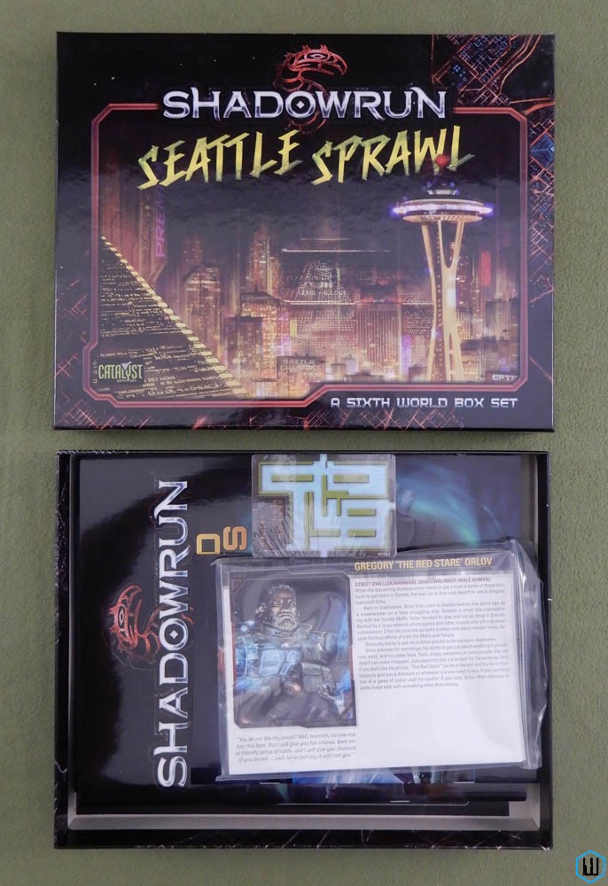 Seattle Sprawl (Shadowrun RPG) Box Set