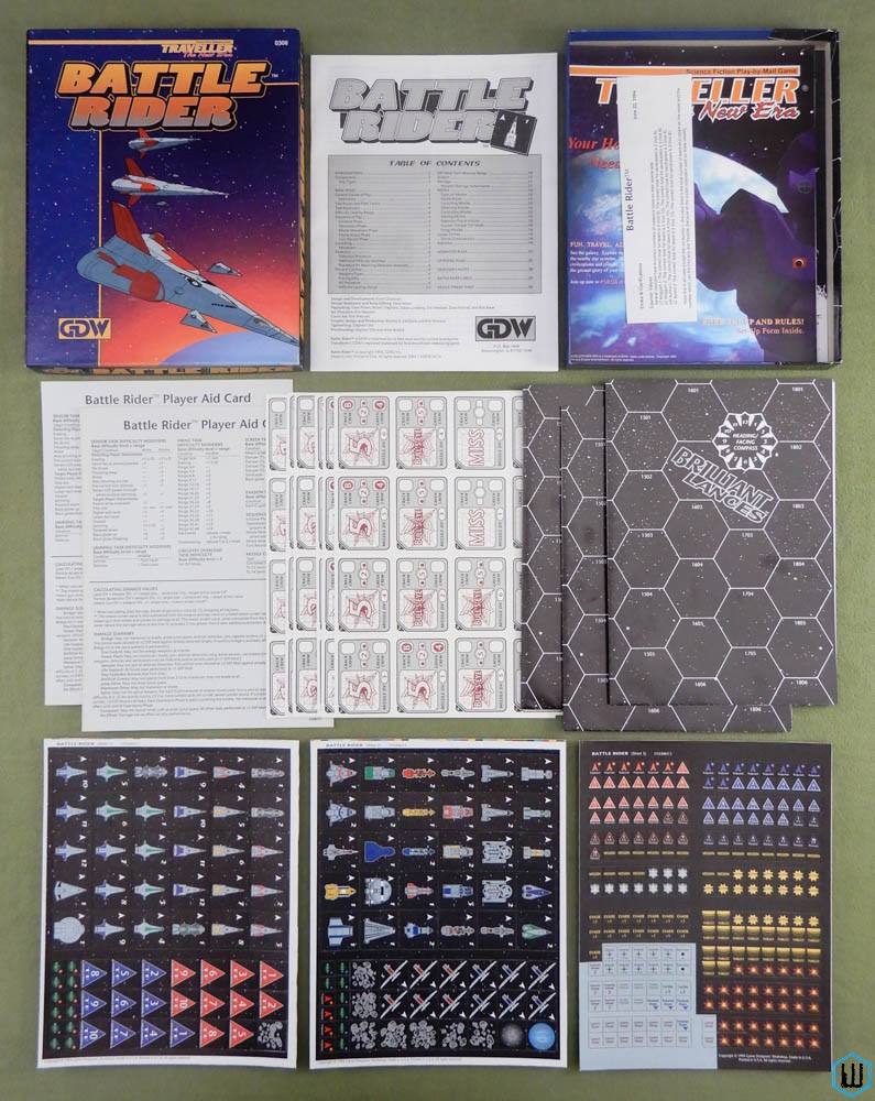 Battle Rider (Traveller: The New Era RPG Fleet Combat) Box Set