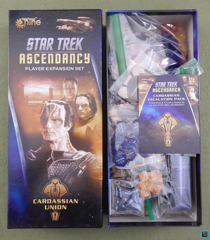 CARDASSIAN Player Expansion (Star Trek Ascendancy) w Escalation Pack