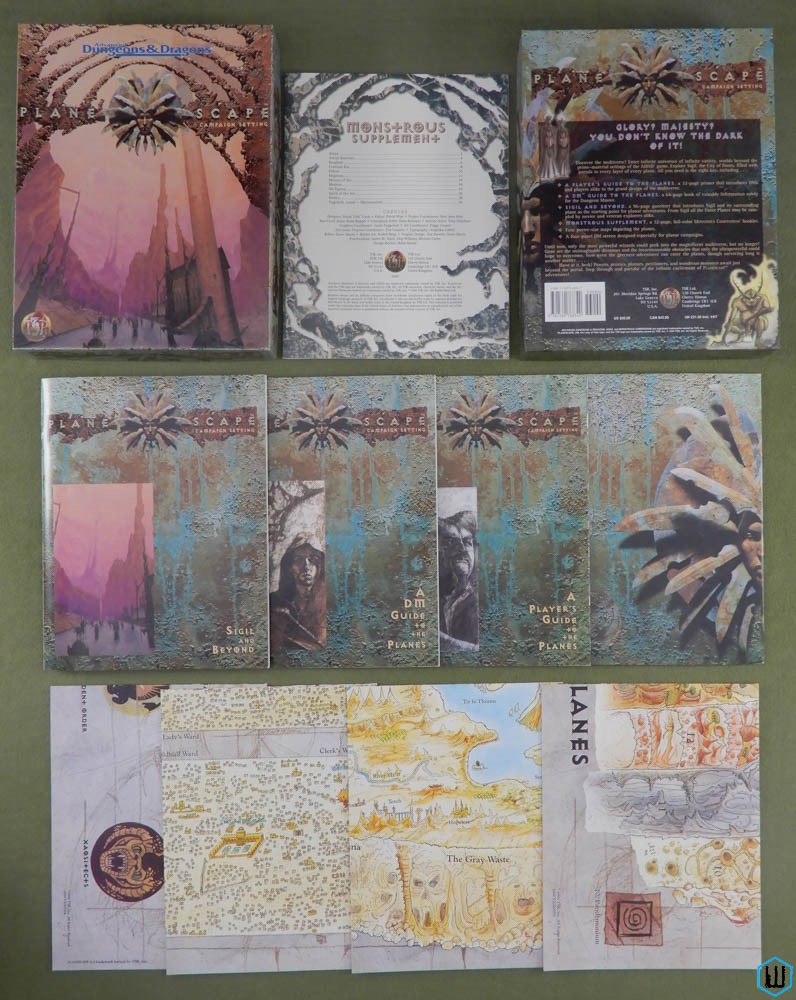 Planescape Campaign Setting NICE (Advanced Dungeons Dragons) Box Set