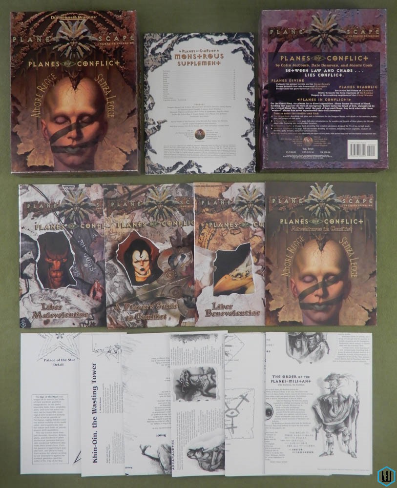 Planes of Chaos NICE (Advanced Dungeons Dragons Planescape) Box Set