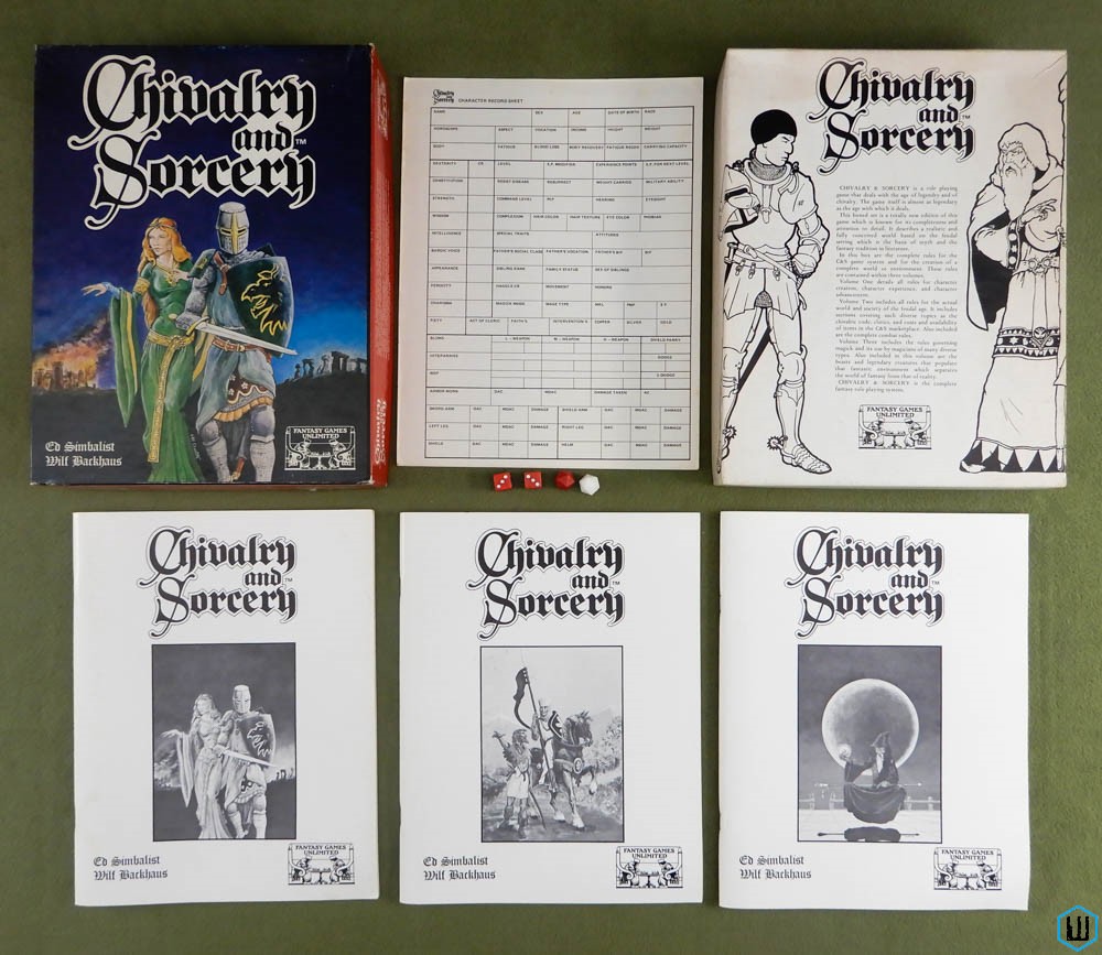 Chivalry & Sorcery RPG (2nd Edition) Box Set