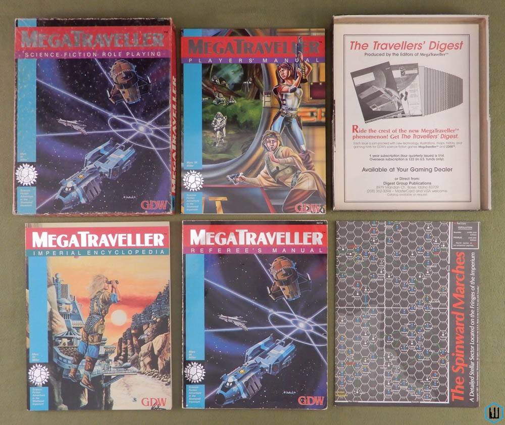 MEGATRAVELLER: RPG Box - PLAY SET