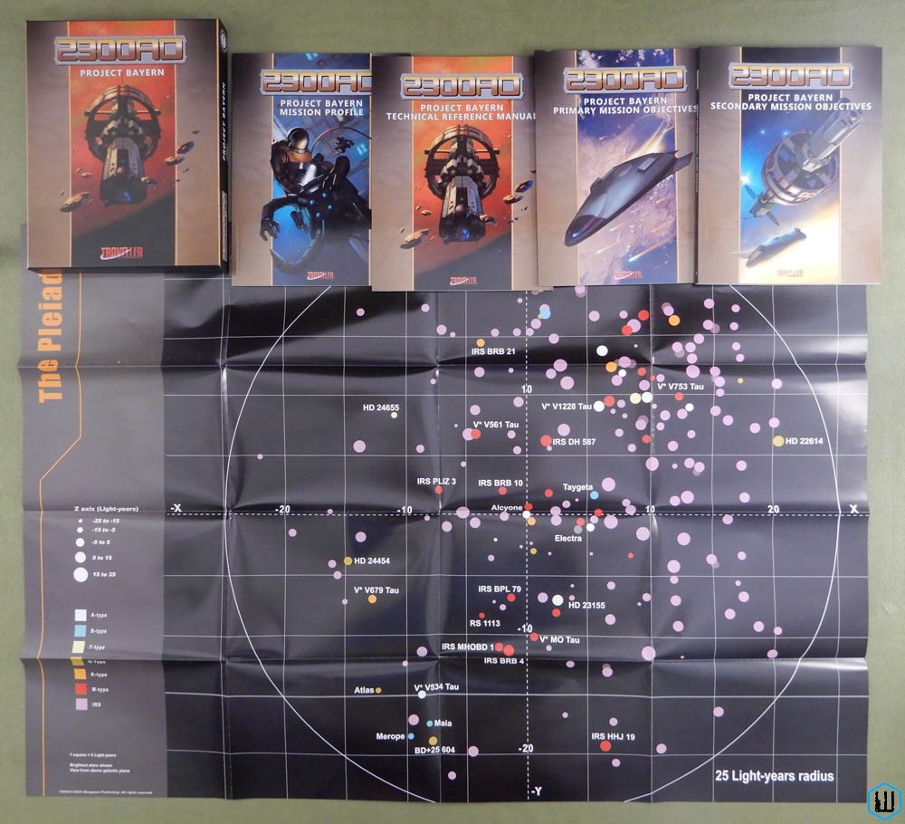 Project Bayern (2300AD RPG / Traveller 2nd edition) Box Set