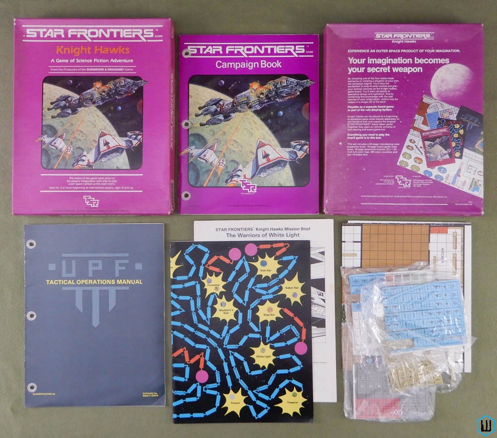 Star Frontiers: Knight Hawks (Science Fiction RPG Starship Rules) Box Set