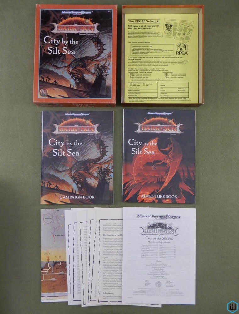 City by the Silt Sea (Advanced Dungeons & Dragons: Dark Sun) Box Set