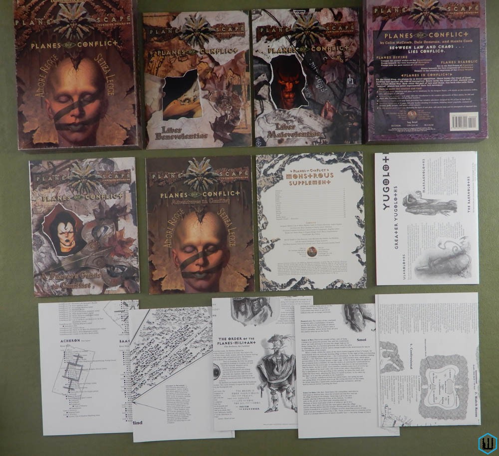 Planes of Conflict (Advanced Dungeons Dragons Planescape) Box Set