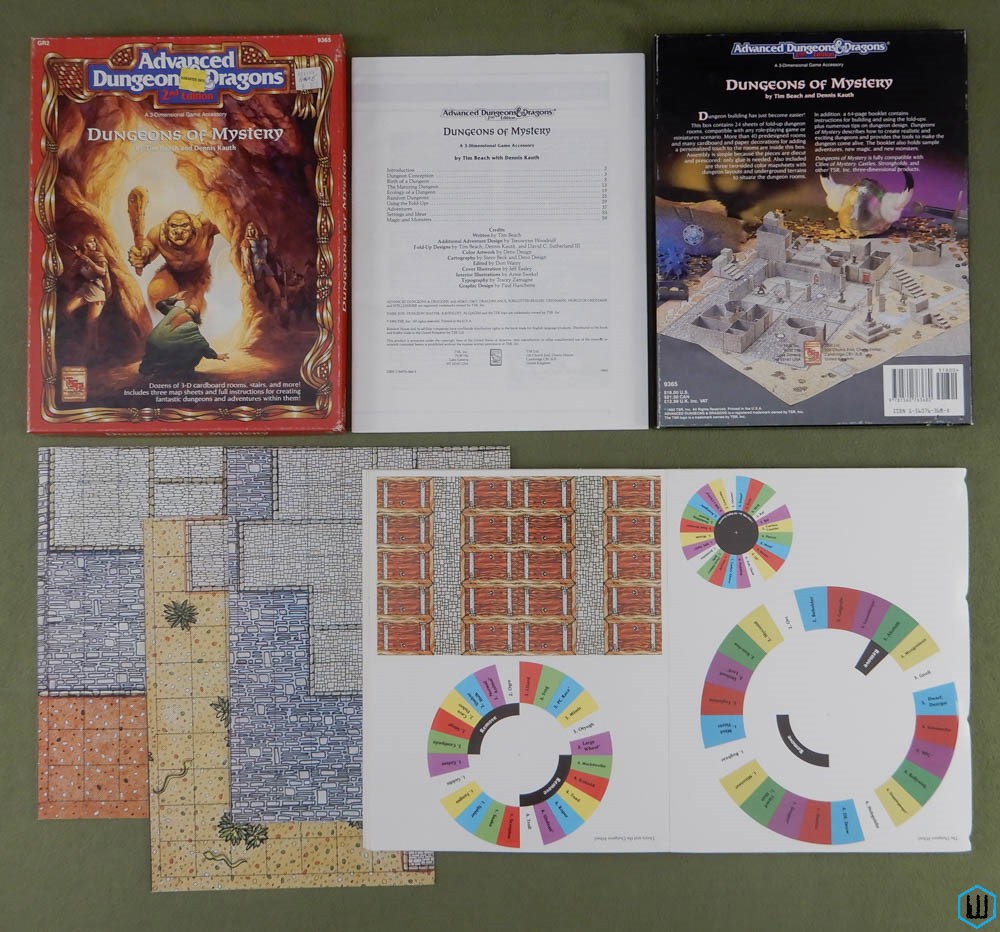 Dungeons of Mystery (Advanced Dungeons Dragons GR2) Box Set