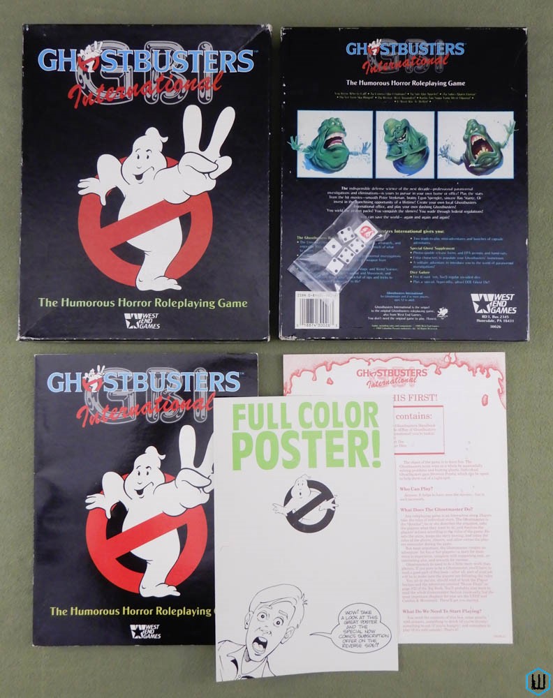 Ghostbusters International (GBI RPG Box Set Game)