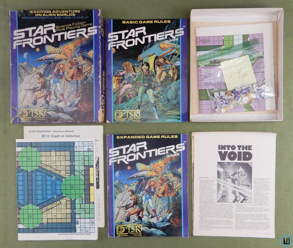 STAR FRONTIERS Original RPG Box Set - PLAY SET