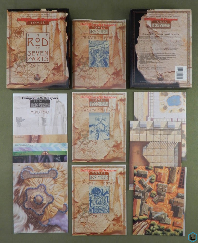 The Rod of Seven Parts (Advanced Dungeons & Dragons Tomes) Box Set