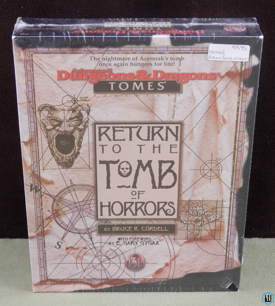 Return to the Tomb of Horrors (Advanced Dungeons Dragons) SEALED Box Set