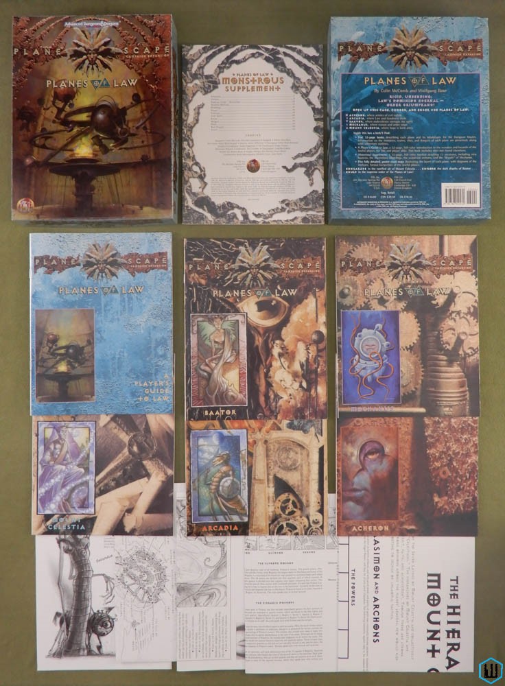 Planes of Law (Advanced Dungeons Dragons Planescape) Box Set