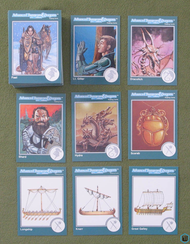ADVANCED DUNGEONS DRAGONS: 100+ Trading Cards (1993) NPCs Loot Monsters