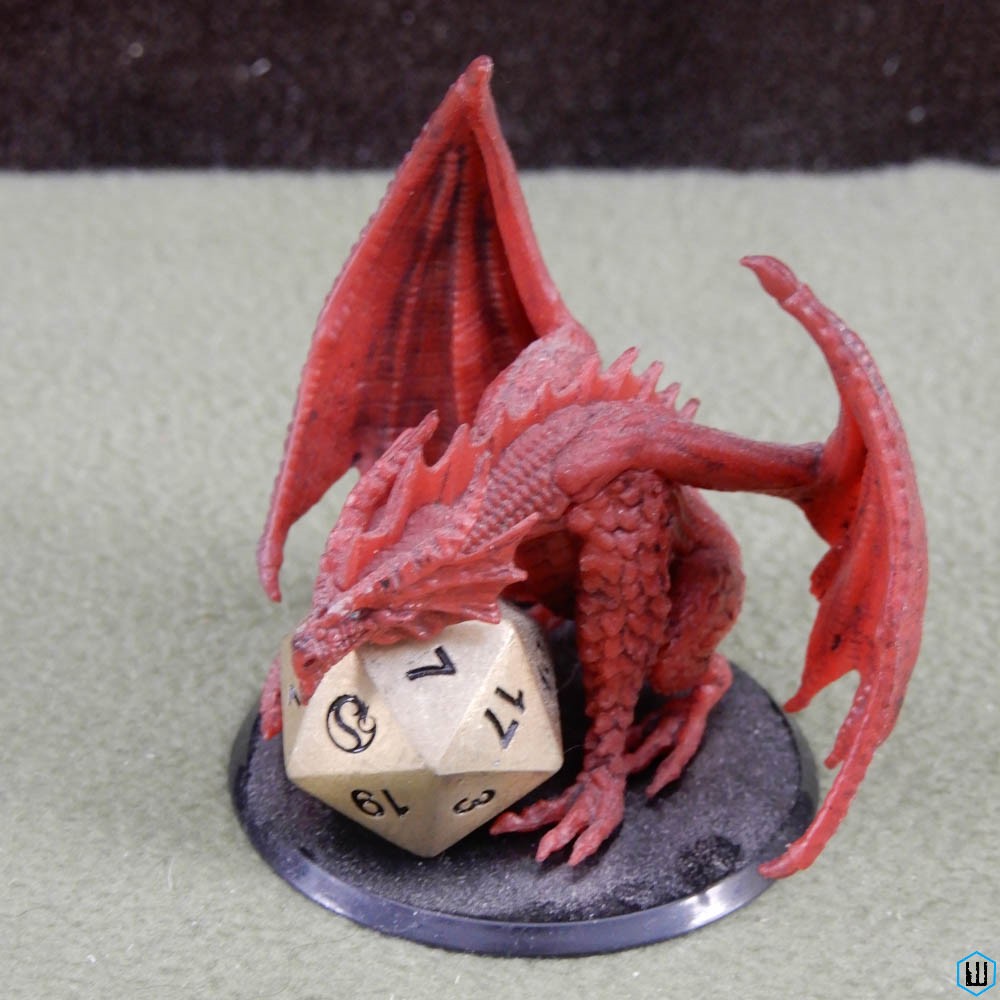 Red Dragon Die Keeper (Dungeons & Dragons)