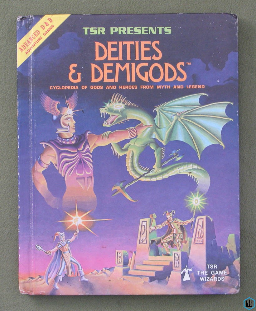 Deities & Demigods (Advanced Dungeons & Dragons) PLAY COPY 3rd Printing