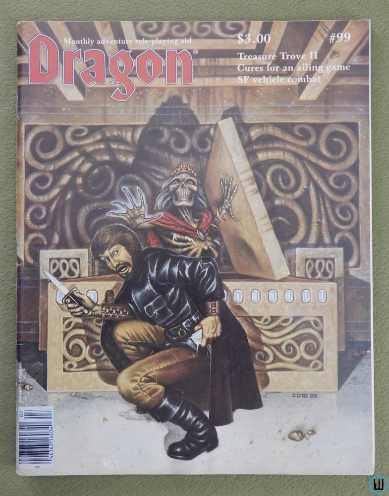 Dragon Magazine, Issue 99 (Treasure Trove II - magic swords, Fighter's ...