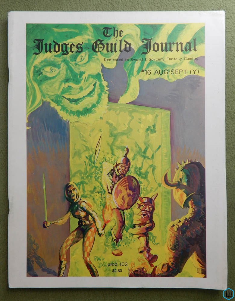 Judges Guild Journal, Issue 16 (Aug / Sept 1979) Magazine