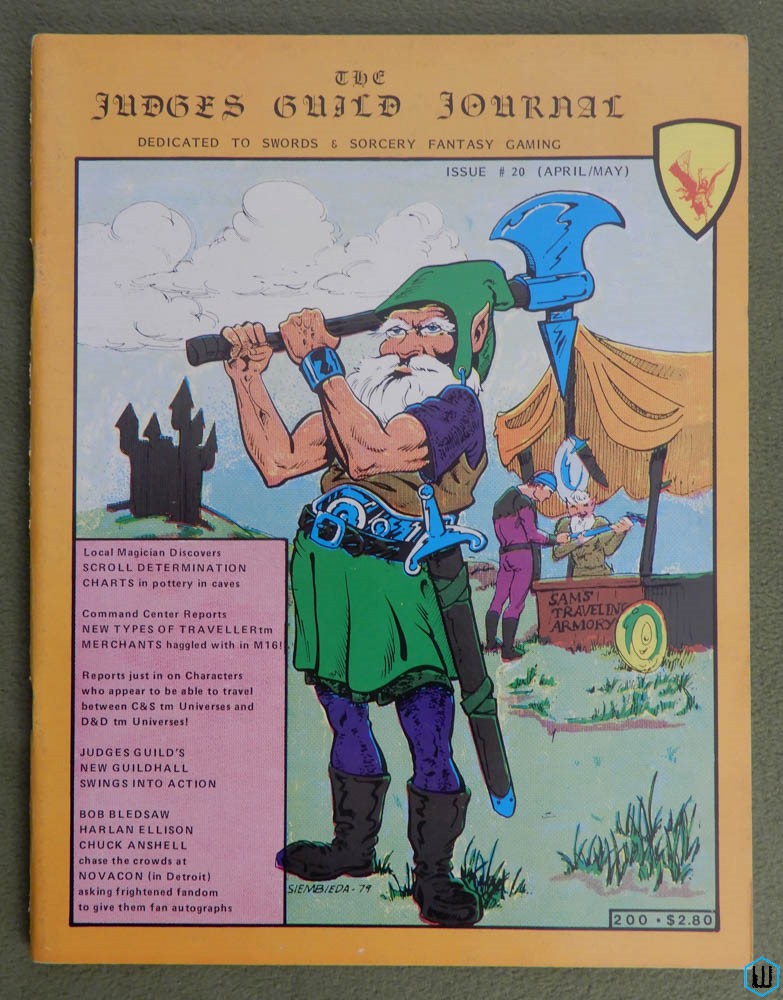 Judges Guild Journal, Issue 20 (April / May 1980) Magazine