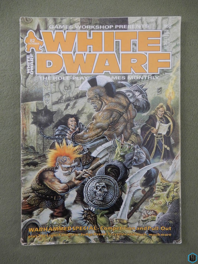 White Dwarf Magazine, Issue 82 (Warhammer, Discworld in AD&D)