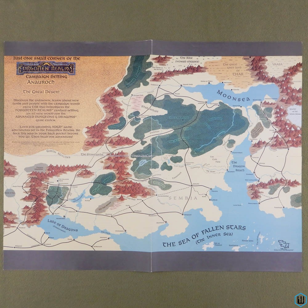 MAP: Just One Small Corner Forgotten Realms Campaign Setting (Dungeons ...