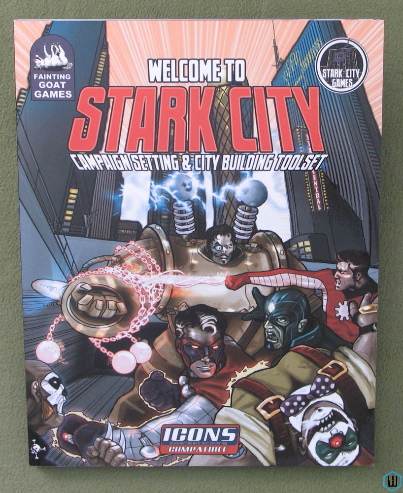 Welcome to Stark City (ICONS Roleplaying Game RPG)
